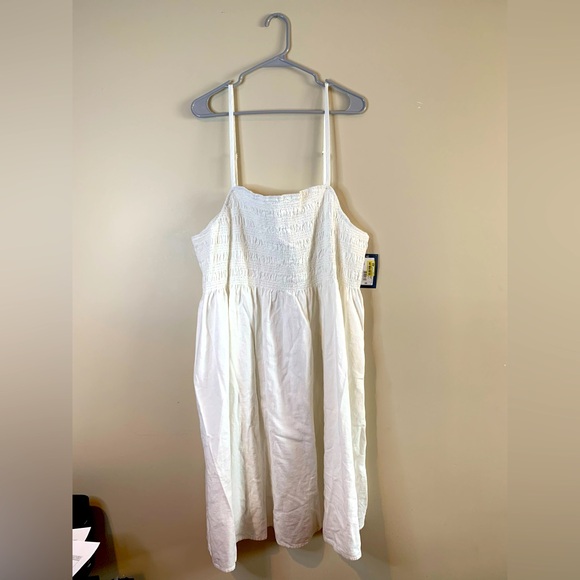 Universal Thread | Dresses | Universal Thread White Smocked Mini Dress ...